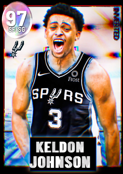 2KDB MyTEAM Database | NBA 2K Custom Card (Keldon Johnson) by Gradyjm ...