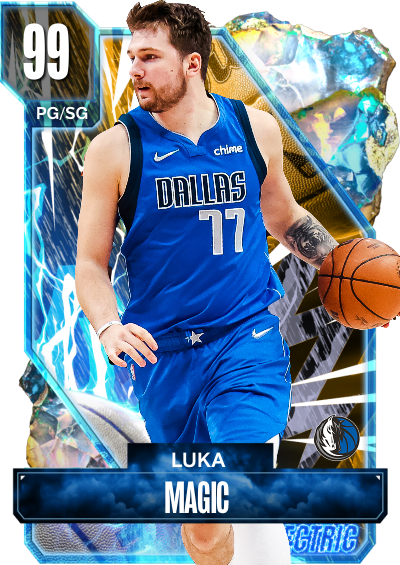 2KDB MyTEAM Database | NBA 2K Custom Card (Luka) by BallWizz | NBA 2K26