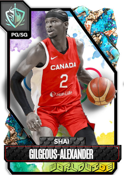 NBA 2K26 | 2KDB MyTEAM NBA 2K Custom Card (Invincible SGA) by ...