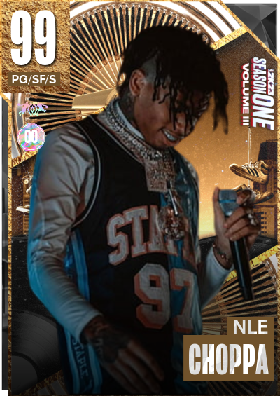 NBA 2K25 | 2KDB MyTEAM NBA 2K Custom Card (NLE Choppa) by Dubs49