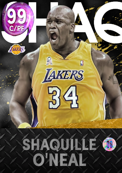 NBA 2K25 | 2KDB MyTEAM NBA 2K Custom Card (SHAQ) by DJJosh