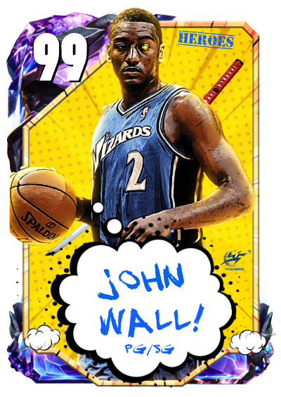 NBA 2K25 | 2KDB MyTEAM NBA 2K Custom Card (Hero John Wall) by Kordan