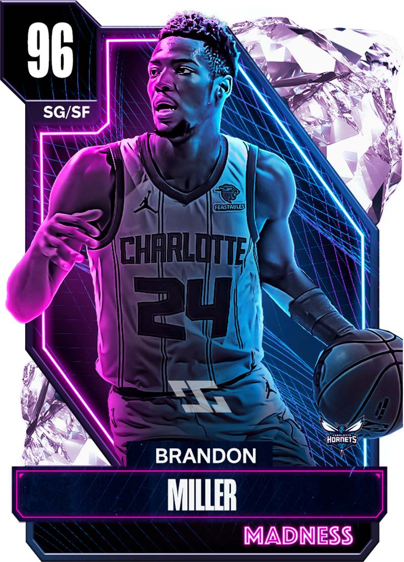 2KDB MyTEAM Database | NBA 2K Custom Card (brandon.miller) by CST | NBA 2K26