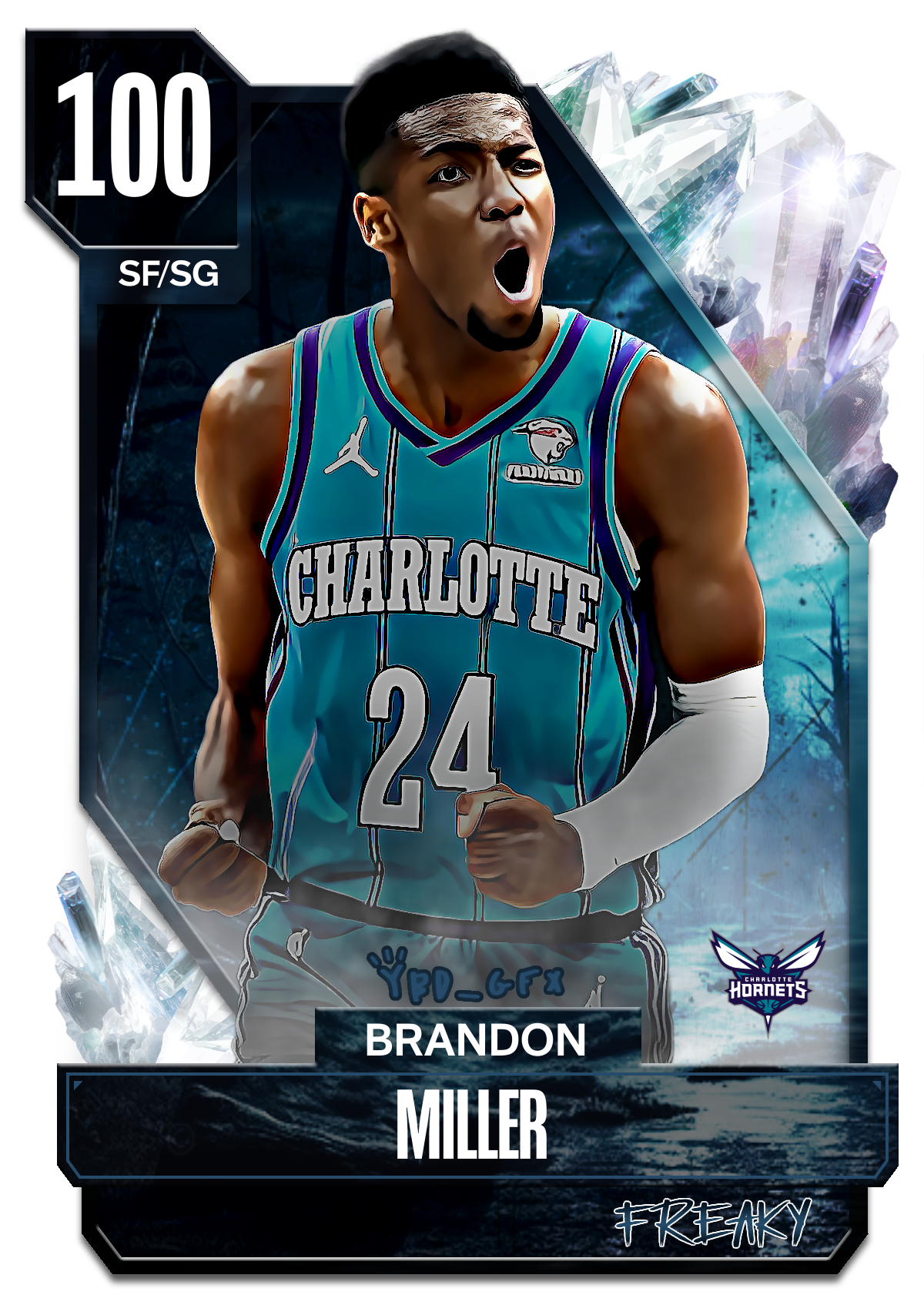 NBA 2K25 | 2KDB MyTEAM NBA 2K Custom Card (Ima make this a set) by boll