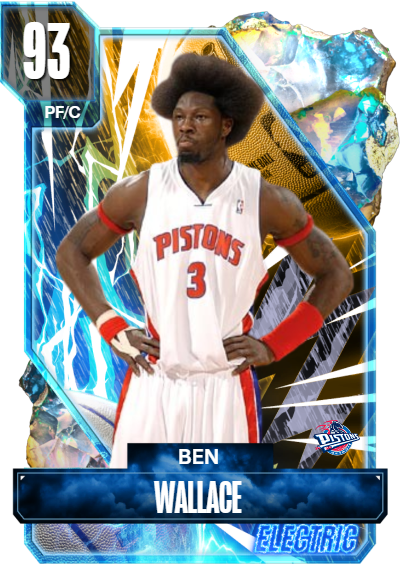 NBA 2K24 | 2KDB Custom Card (Ben Wallace Electric Card)