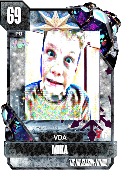 NBA 2K25 | 2KDB MyTEAM NBA 2K Custom Card (vda mika) by sem