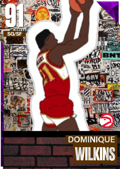 NBA 2K26 | 2KDB MyTEAM NBA 2K Custom Card (Sticker Dominique) by smoke07