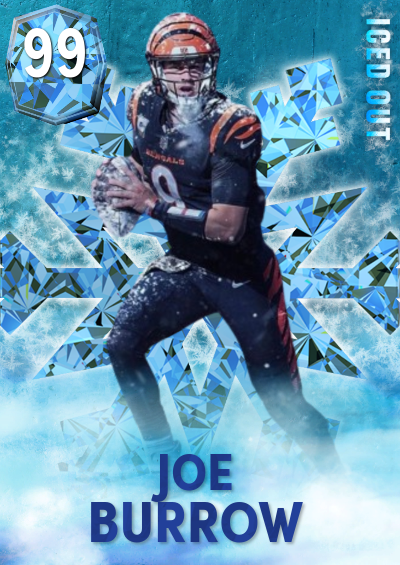 NBA 2K25 | 2KDB MyTEAM NBA 2K Custom Card (Joe Burrow Iced Out) by ...