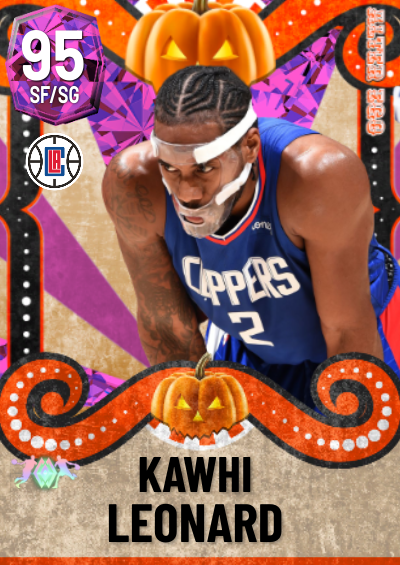 NBA 2K25 | 2KDB MyTEAM NBA 2K Custom Card (Masked Kawhi Leonard) by diffir