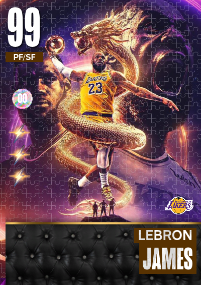 NBA 2K25 | 2KDB MyTEAM NBA 2K Custom Card (Lebron James) by MaxeyIsHim1
