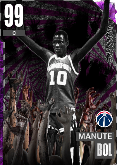 2KDB MyTEAM Database | NBA 2K Custom Card (Manute Bol) by HL2 | NBA 2K26
