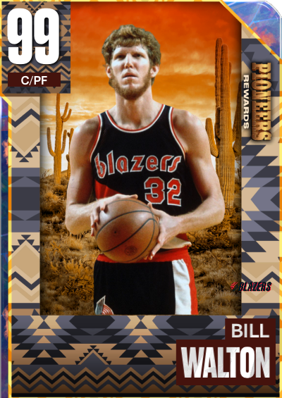 NBA 2K25 | 2KDB MyTEAM NBA 2K Custom Card (Pioneers bill walton) by ...