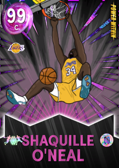 NBA 2K26 | 2KDB MyTEAM NBA 2K Custom Card (SHAQ) by MdaMan