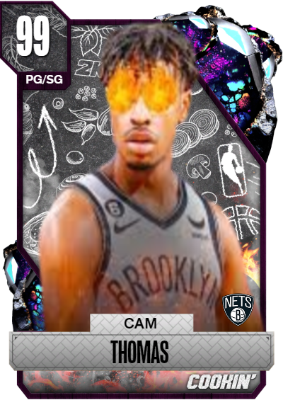 NBA 2K26 | 2KDB MyTEAM NBA 2K Custom Card (Fire) by zay2207