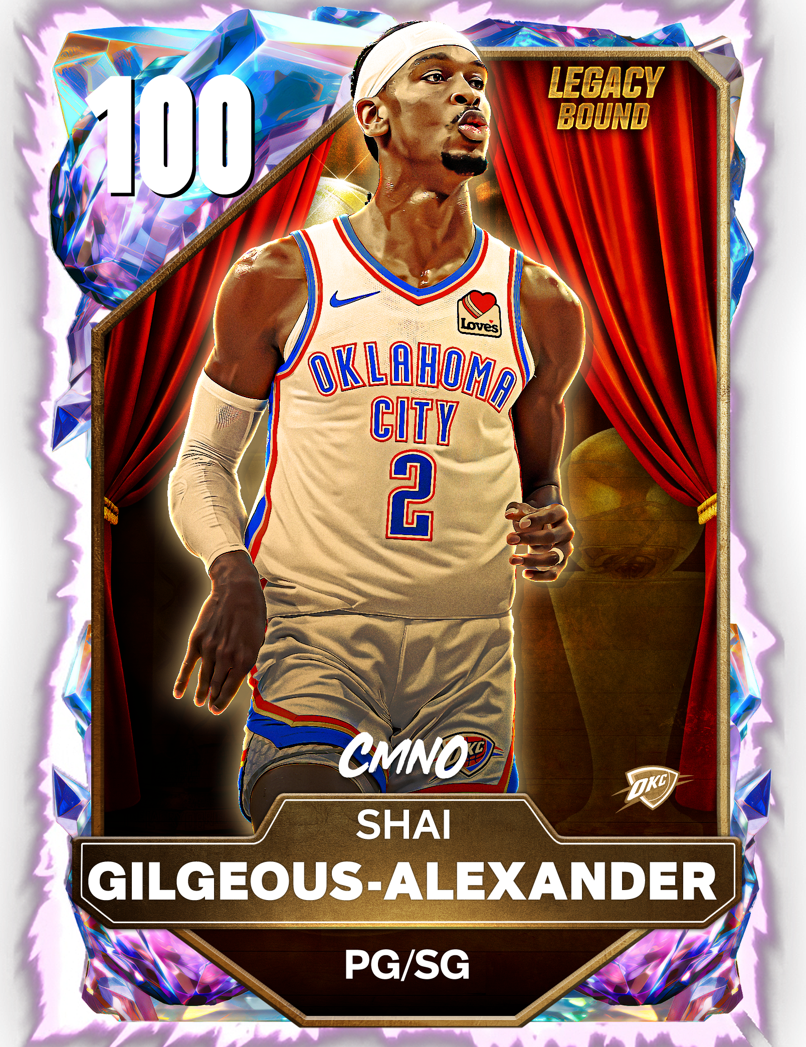 2KDB MyTEAM Database | NBA 2K Custom Card (SGA) by therealcmn | NBA 2K26