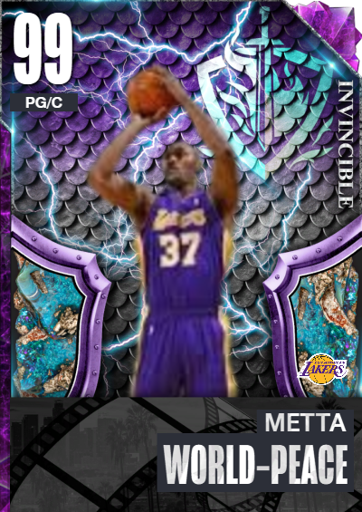 2KDB MyTEAM Database | NBA 2K Custom Card (Ron Artest) by ...