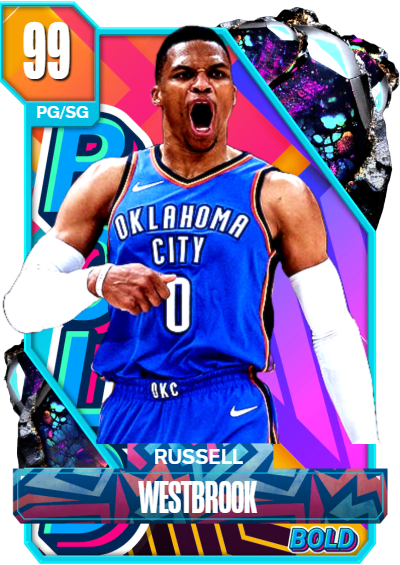 NBA 2K25 | 2KDB MyTEAM NBA 2K Custom Card (Russell Westbrook) by James_159