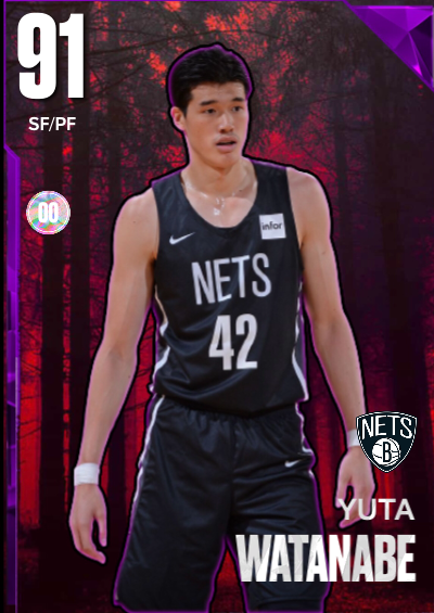 NBA 2K25 | 2KDB MyTEAM NBA 2K Custom Card (Yuta Watanabe) by Redarrow915