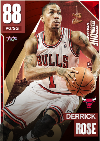 NBA 2K25 | 2KDB MyTEAM NBA 2K Custom Card (Derrick Rose) by dros3mvp