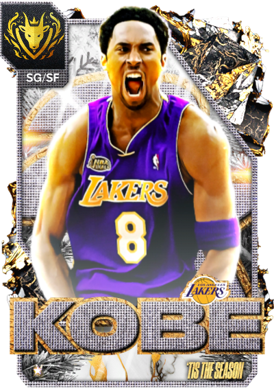 NBA 2K25 | 2KDB MyTEAM NBA 2K Custom Card (‘Tis the Season EVO Kobe) by imabebot