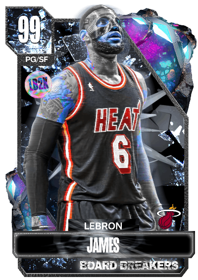 NBA 2K25 | 2KDB MyTEAM NBA 2K Custom Card (Miami Version) by lebron2k.psd
