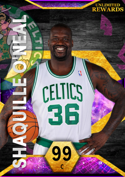 NBA 2K22 | 2KDB Custom Card (Shaquille O'Neal )