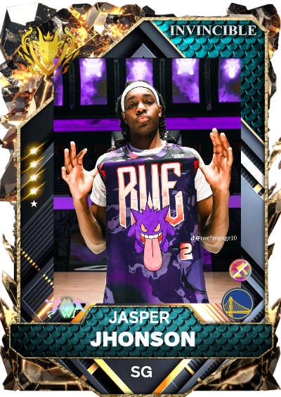 NBA 2K25 | 2KDB MyTEAM NBA 2K Custom Card (JASPER JHONSON) by JOSHY1212