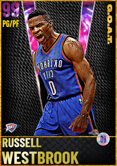2KDB MyTEAM Database | NBA 2K Custom Card (russell westbrook) by SGA_Is ...