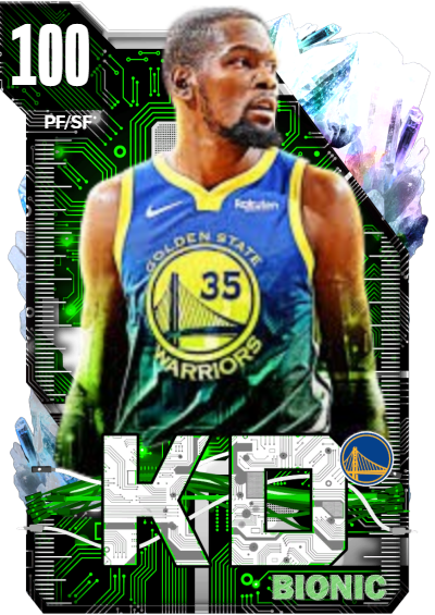 NBA 2K24 | 2KDB Custom Card (my version of 100 kd)