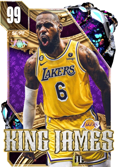 NBA 2K25 | 2KDB MyTEAM NBA 2K Custom Card (lebron james) by 2dgjay