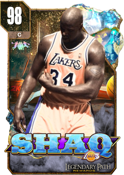 NBA 2K25 | 2KDB MyTEAM NBA 2K Custom Card (Big Shaq Attack) by ...