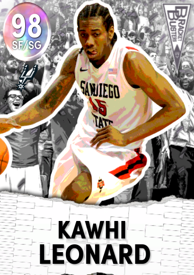 NBA 2K25 | 2KDB MyTEAM NBA 2K Custom Card (Bracket Busters Kawhi) by MasonFTW