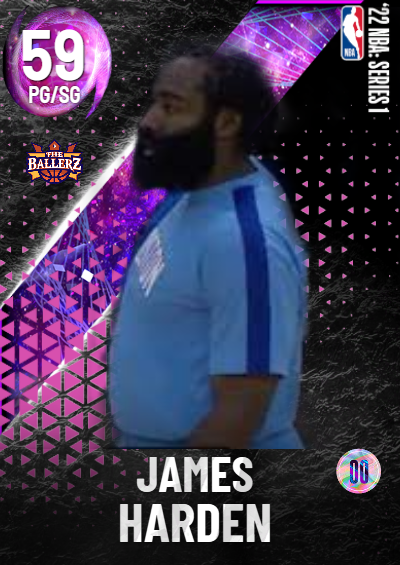 NBA 2K25 | 2KDB MyTEAM NBA 2K Custom Card (Fat harden) by WillLynch