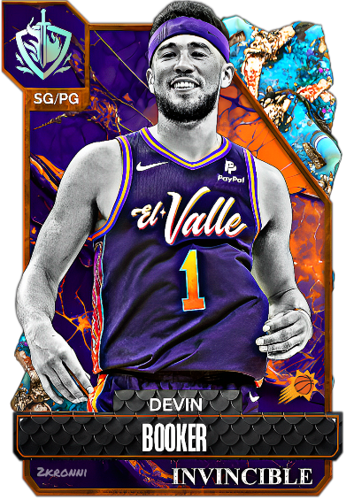 NBA 2K26 | 2KDB MyTEAM NBA 2K Custom Card (Invincible Booker) by 4kzr