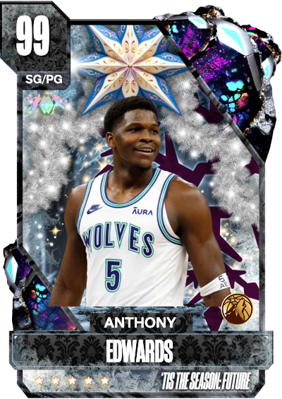 NBA 2K26 | 2KDB MyTEAM NBA 2K Custom Card (Anthony Edwards) by 761521444444