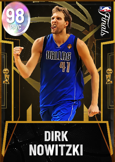 NBA 2K25 | 2KDB MyTEAM NBA 2K Custom Card (FINALS DIRK NOWITZKI) by ...