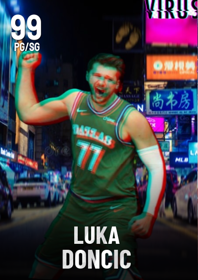 2KDB MyTEAM Database | NBA 2K Custom Card (luka) by Cheesy3pointer ...