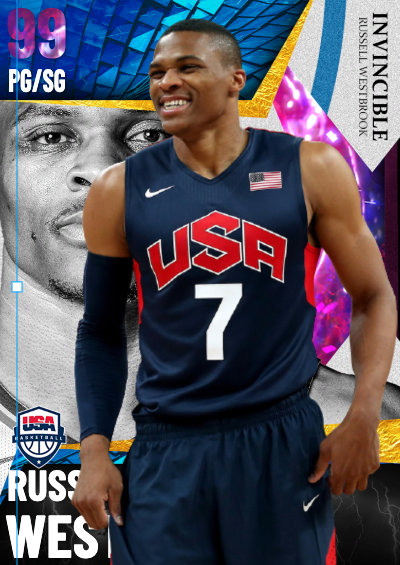 2KDB MyTEAM Database | NBA 2K Custom Card (russell westbrook) by ...