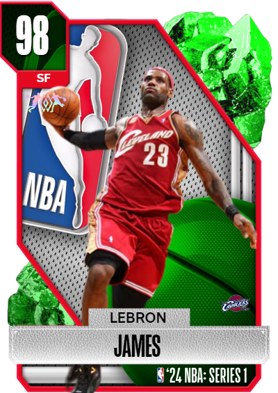 NBA 2K24 | 2KDB Custom Card (LeBron James Base Card)