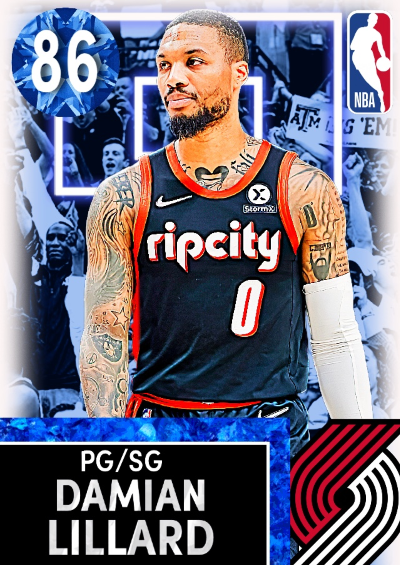 2KDB MyTEAM Database | NBA 2K Custom Card (dame) by frkydzn | NBA 2K26