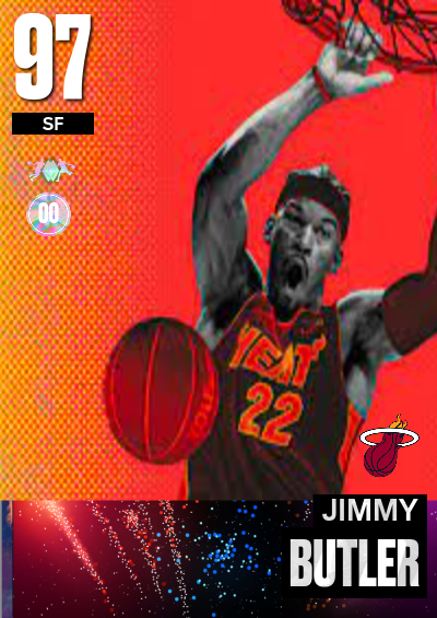 NBA 2K25 | 2KDB MyTEAM NBA 2K Custom Card (Fireworks) by mClAuHj