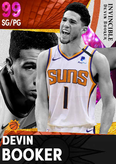 NBA 2K26 | 2KDB MyTEAM NBA 2K Custom Card (Invincible Promo Devin Booker) by Art3mis