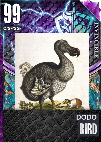 NBA 2K25 | 2KDB MyTEAM NBA 2K Custom Card (THe InviNCible DODO BIRD) by ...