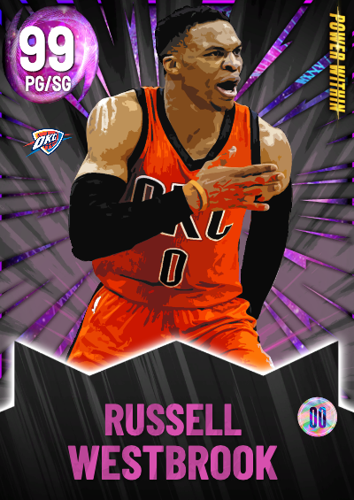 NBA 2K25 | 2KDB MyTEAM NBA 2K Custom Card (Russell Westbrook) by X2K_