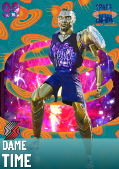 NBA 2K25 | 2KDB MyTEAM NBA 2K Custom Card (DAME TIME) by sscohen