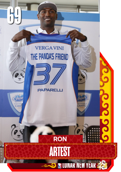 NBA 2K26 | 2KDB MyTEAM NBA 2K Custom Card (Ron Artest) by 3pointgod