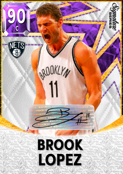 2KDB MyTEAM Database | NBA 2K Custom Card (Signature Brook Lopez) by ...