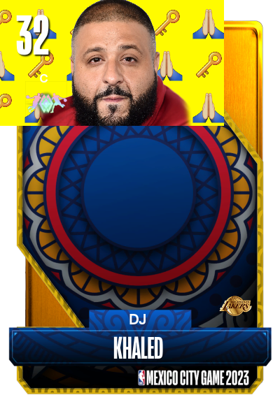 NBA 2K25 | 2KDB MyTEAM NBA 2K Custom Card (Dj Khaled) by Taylors_Zynnie