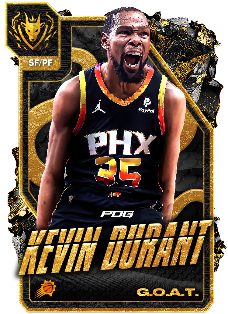 NBA 2K25 | 2KDB MyTEAM NBA 2K Custom Card (Goat KD) by bc.graphics