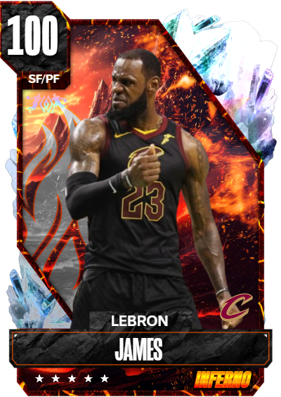 2KDB MyTEAM Database | NBA 2K Custom Card (LeBron) by TonySC25 | NBA 2K26
